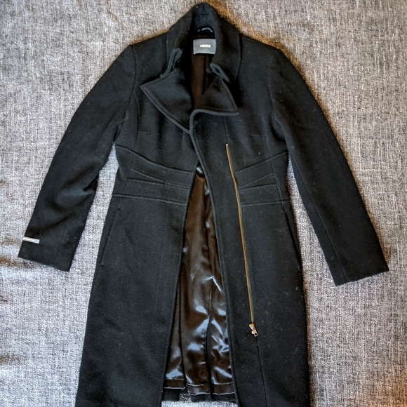Mexx | Jackets & Coats | Mexx Black Wool Jacket | Poshmark